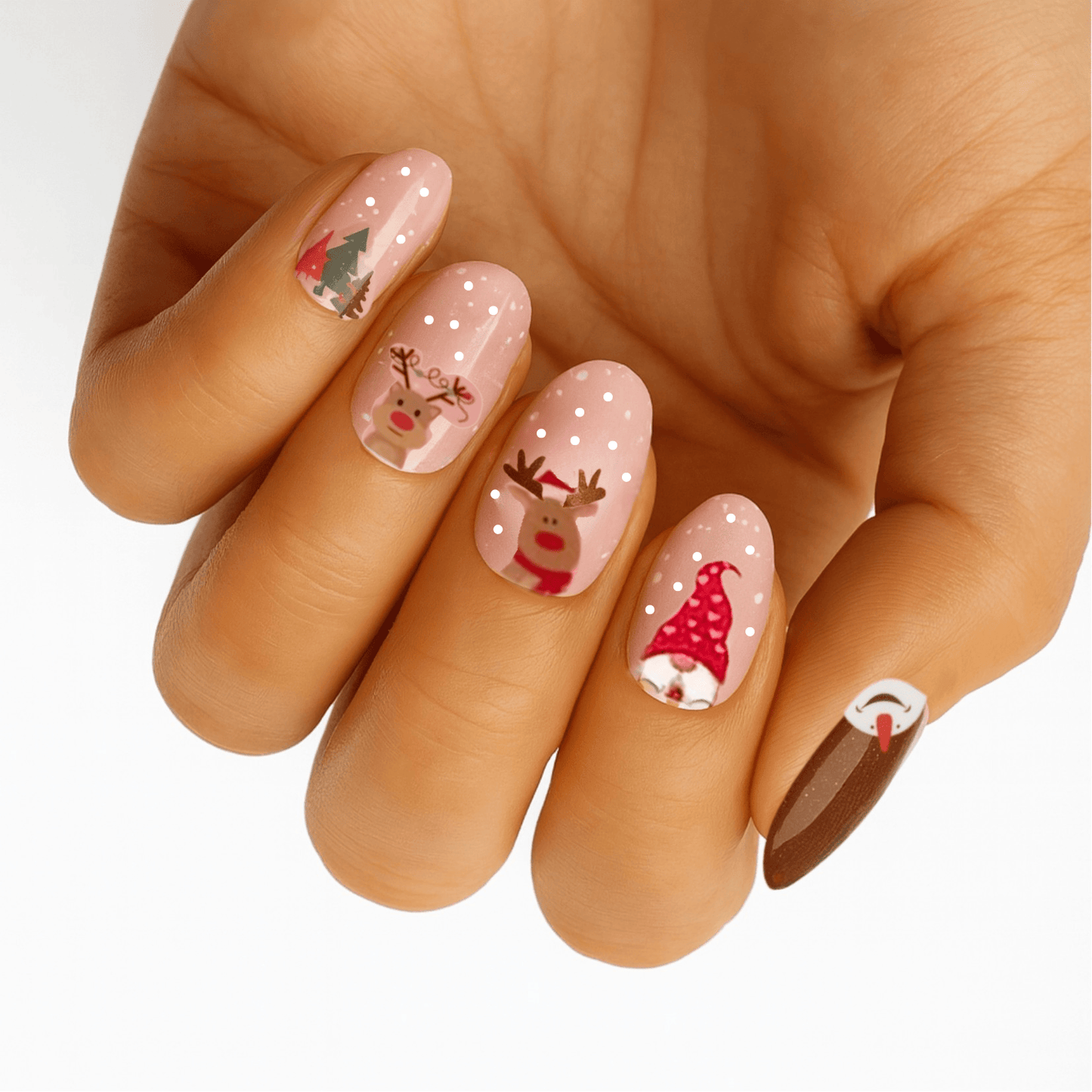 Holy Grail Nail Non-UV Nail Wraps Tinsel Tips - Holy Classics (Non-UV Nail Wraps)